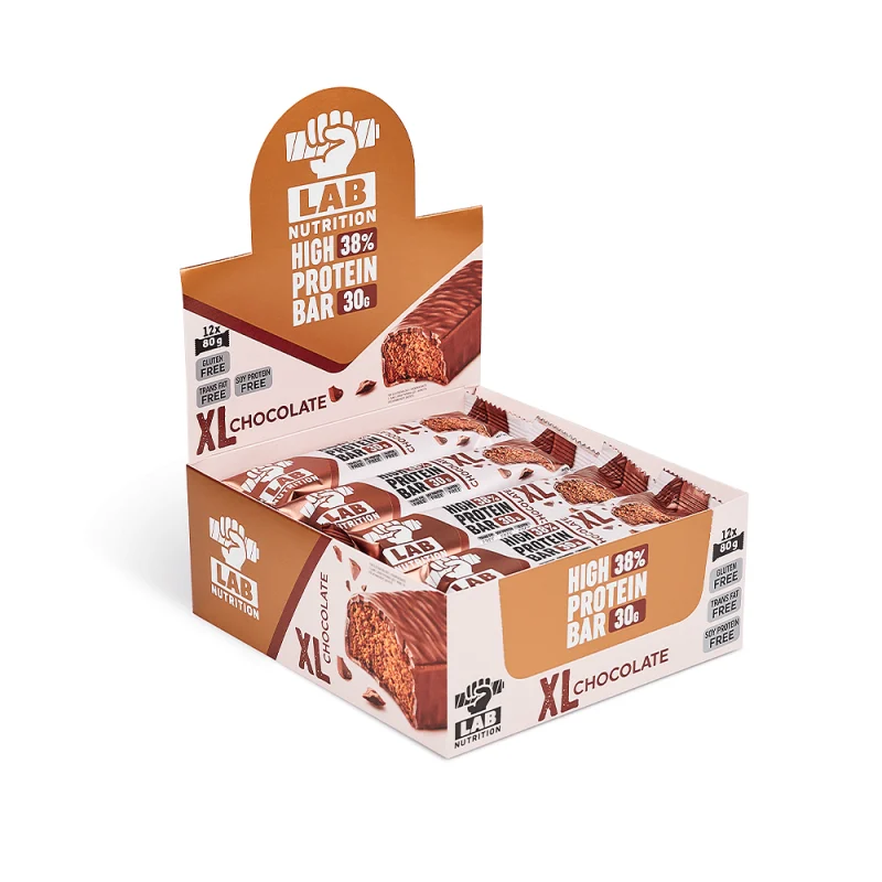Lab Nutrition High Protein Bar 38% Chocolate XL 80g – Pharmacy Panayiotou
