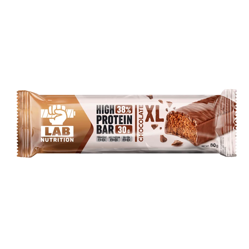 Lab Nutrition High Protein Bar 38% Chocolate XL 80g – Pharmacy Panayiotou